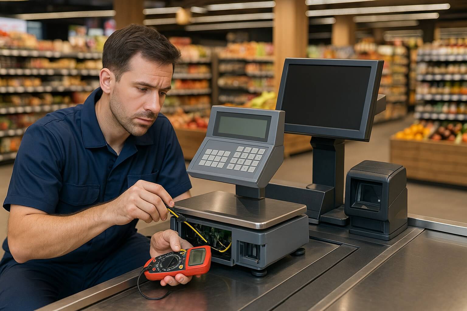 Service Timbangan Retail: Kasir, POS, Barcode Scale - Intitek